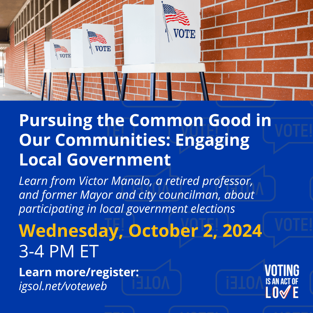 Pursuing the Common Good in Our Communities: Engaging Local Government ...