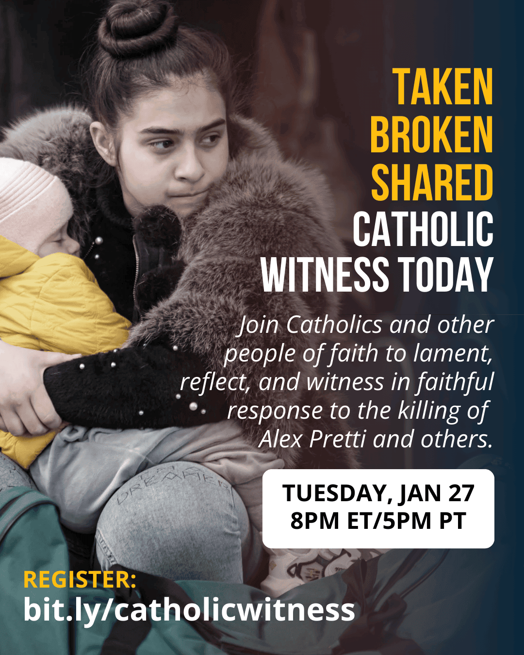 Virtual Gathering: Taken, Broken, Shared: Catholic Witness on ...